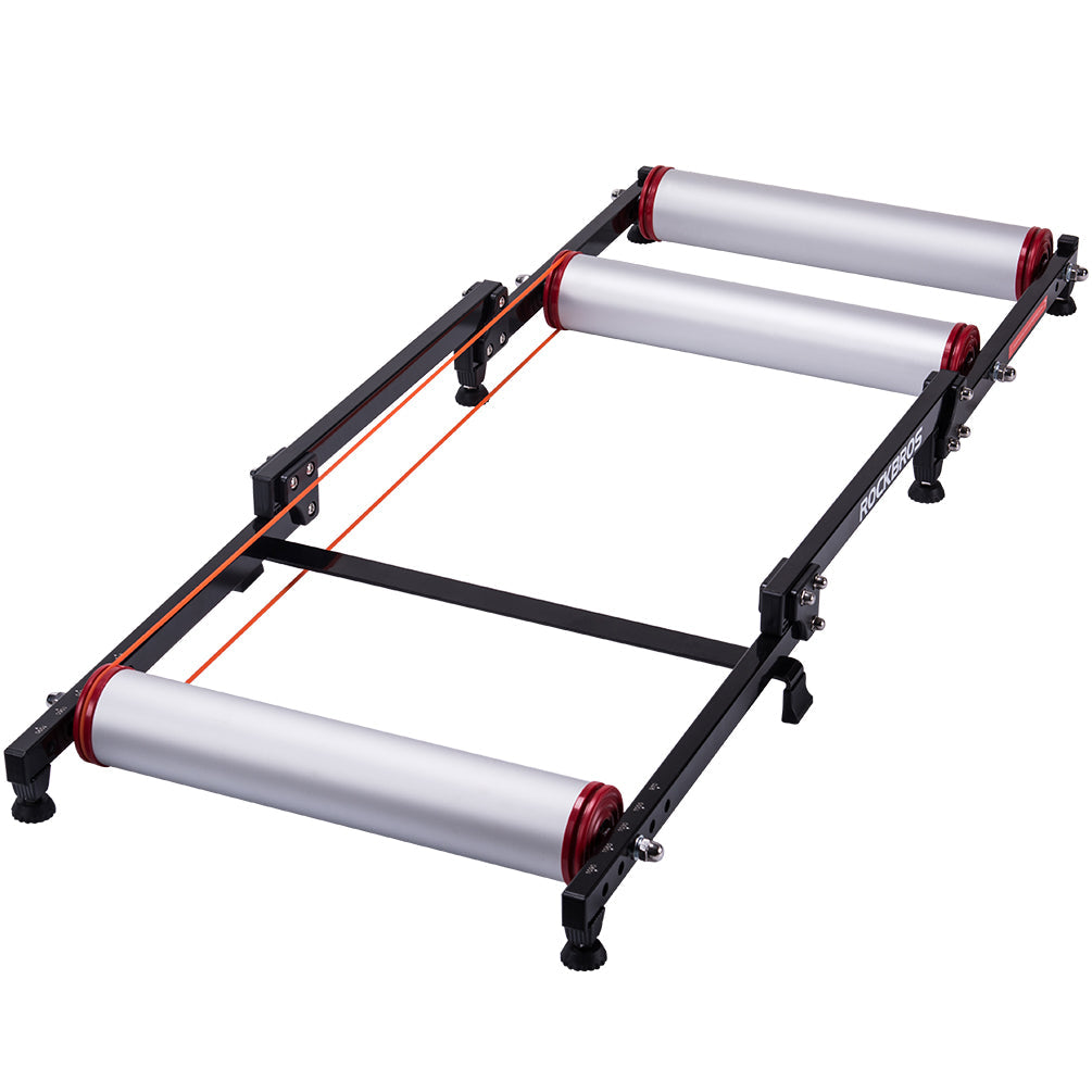ROCKBROS Foldable Indoor Bike Roller Trainer - Quiet and Portable