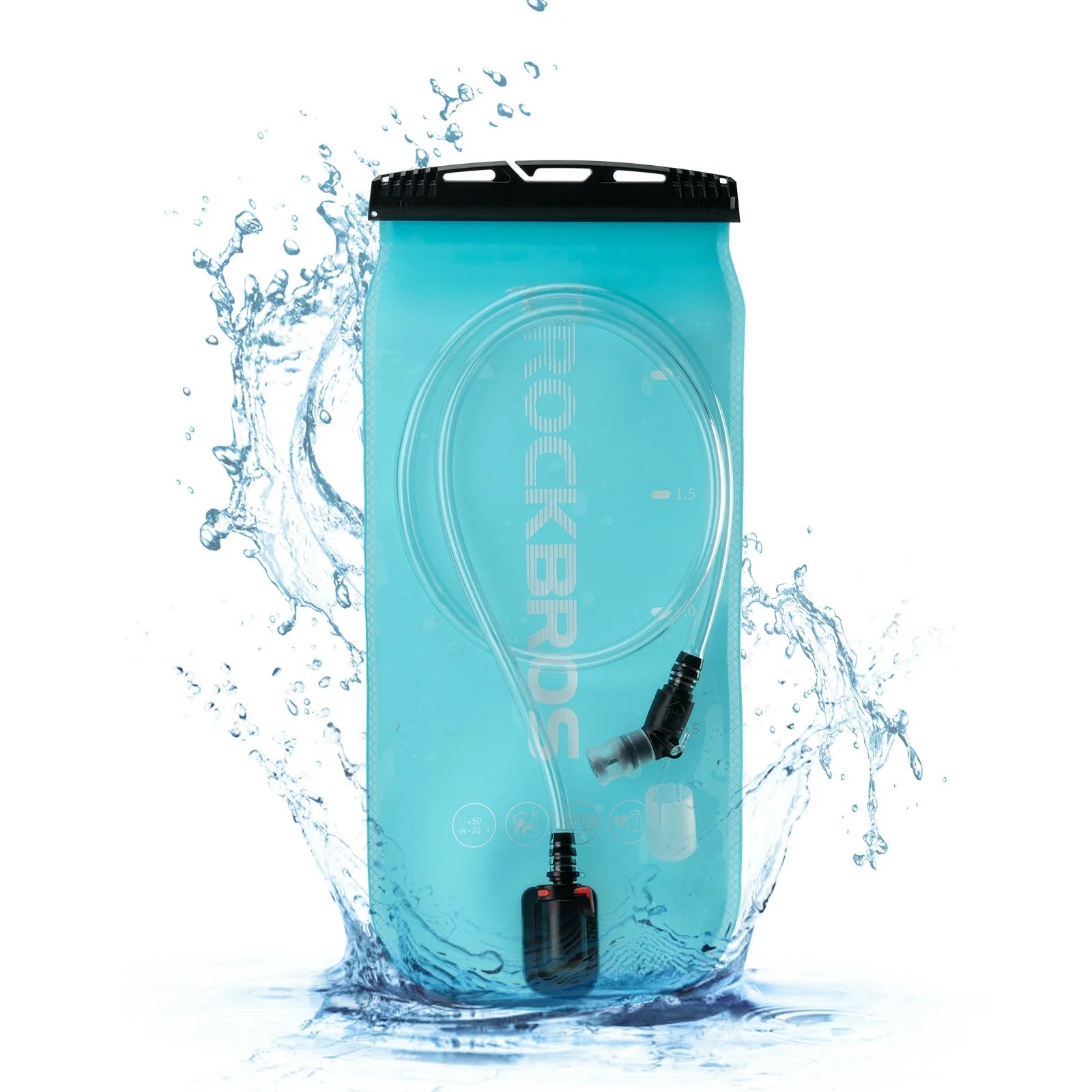 ROCKBROS Hydration Bladder 2L Water Reservoir Leakproof Water Bladder ...