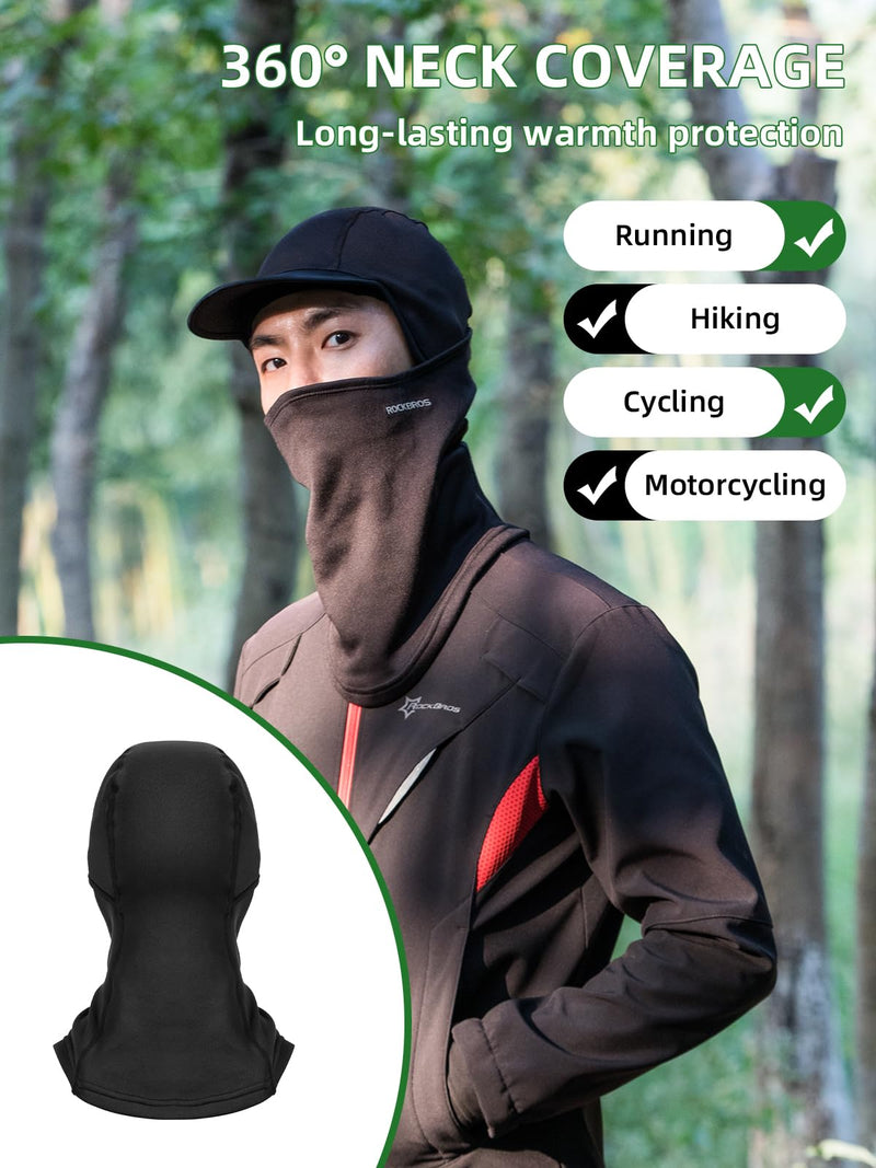 ROCKBROS Balaclava Ski Mask, Thermal Full Face Mask with Brim ...