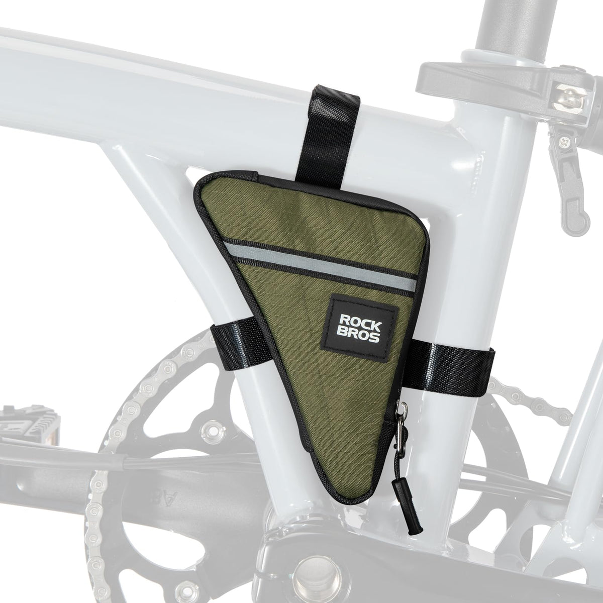 ROCKBROS Triangle Bike Small Tool Frame Bag Waterproof Storage Pouch f