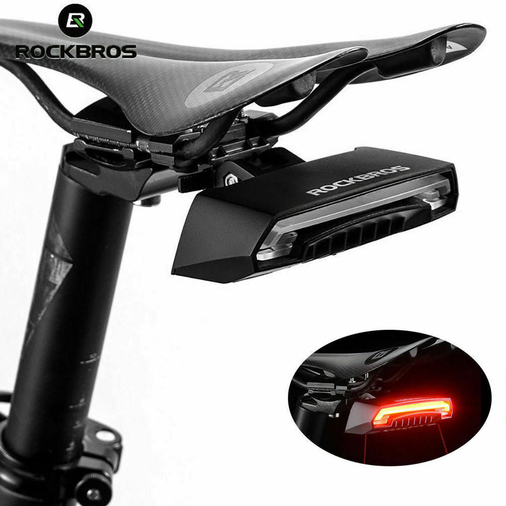 ROCKBROS Bicycle Rear Light with Saddle Fitting & Remote Control LKWD-